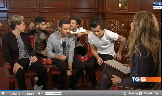 One Direction a Milano: i servizi dei TG italiani - Team World