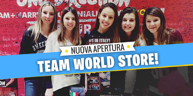 Team World Store: il punto vendita a Milano - Team World