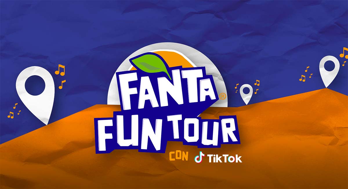 Fanta Fun Tour con TikTok: tappe, date, TikToker e influencer presenti