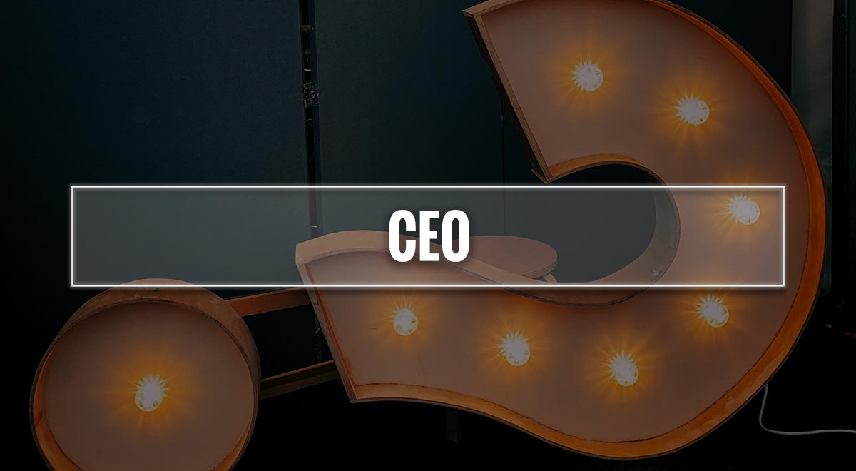 CEO significato acronimo e traduzione in italiano