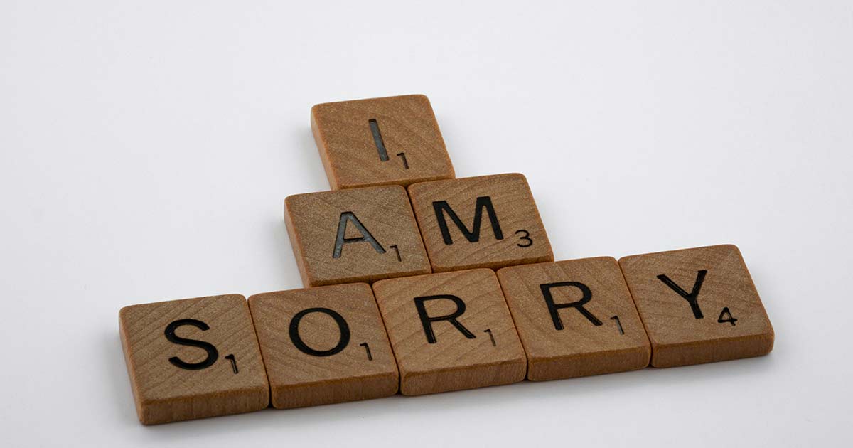 Cosa fare se non riceviamo delle scuse