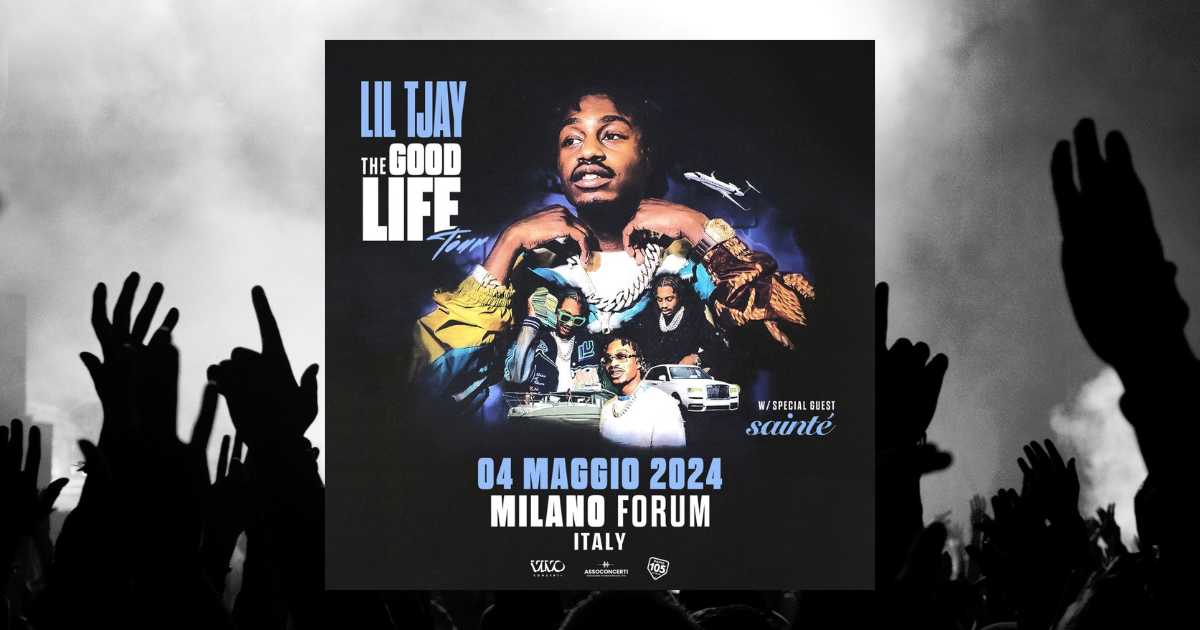 Biglietti concerto Lil Tjay a Milano, 4 maggio 2024 Mediolanum Forum