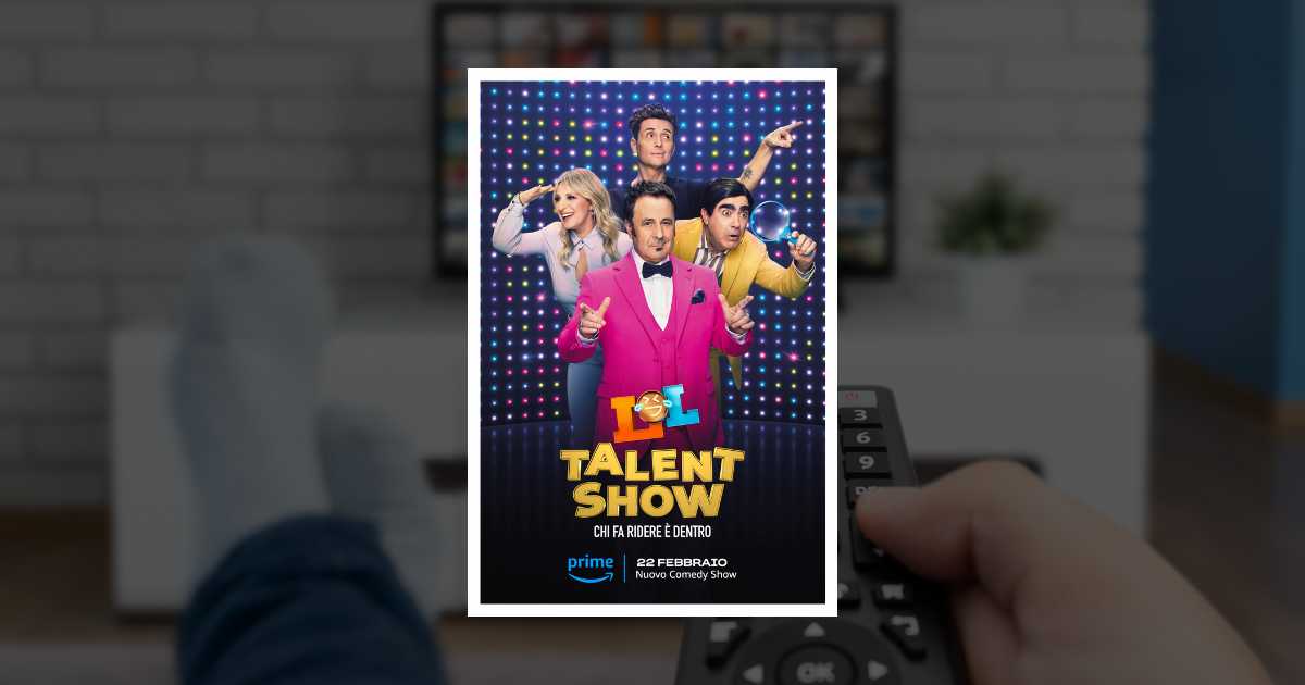 LOL Talent Show: Chi fa ridere è dentro è in streaming su Prime Video