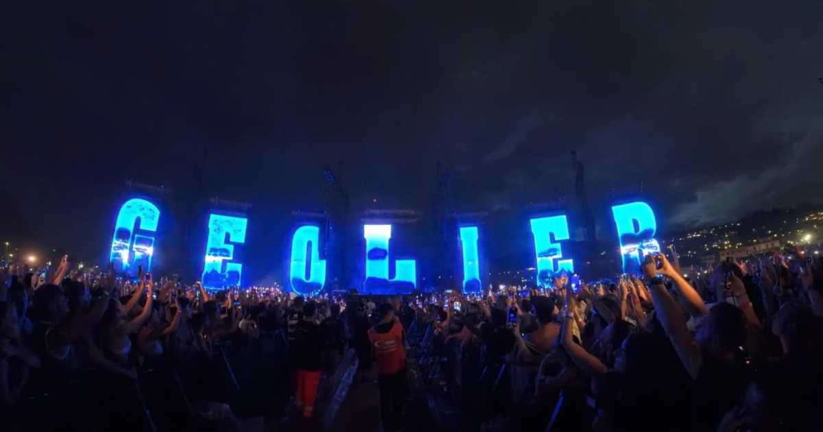 Concerto Geolier Napoli: droni, volo sul pubblico e nuova data al Maradona nel 2026