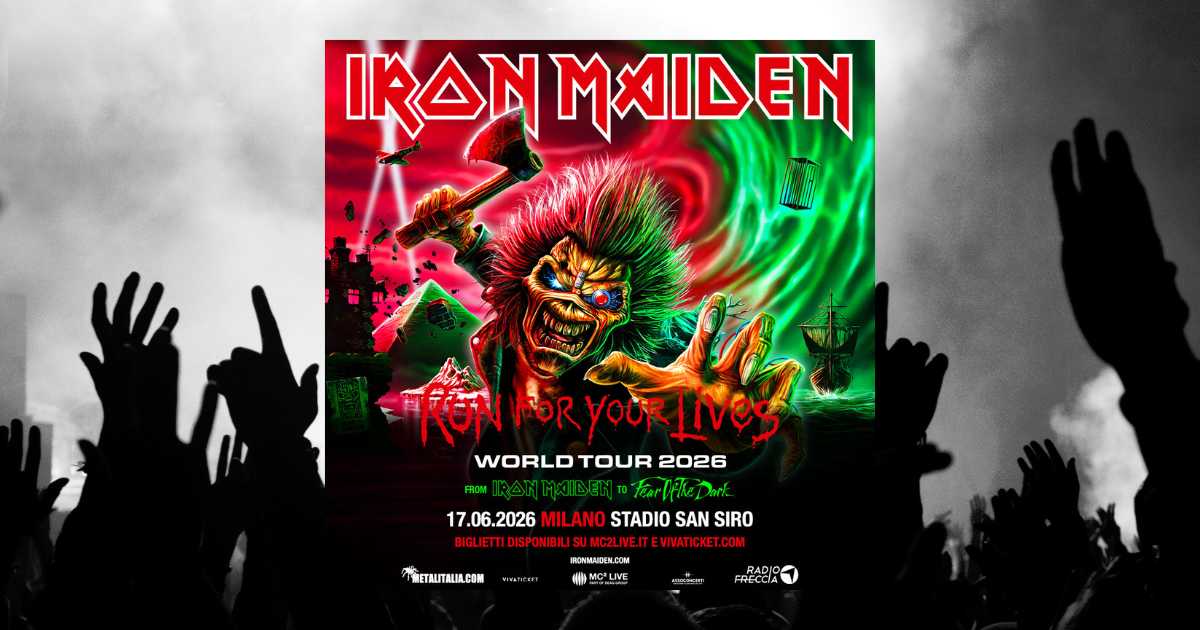 Biglietti concerto Iron Maiden a Milano, 17 giugno 2026 San Siro