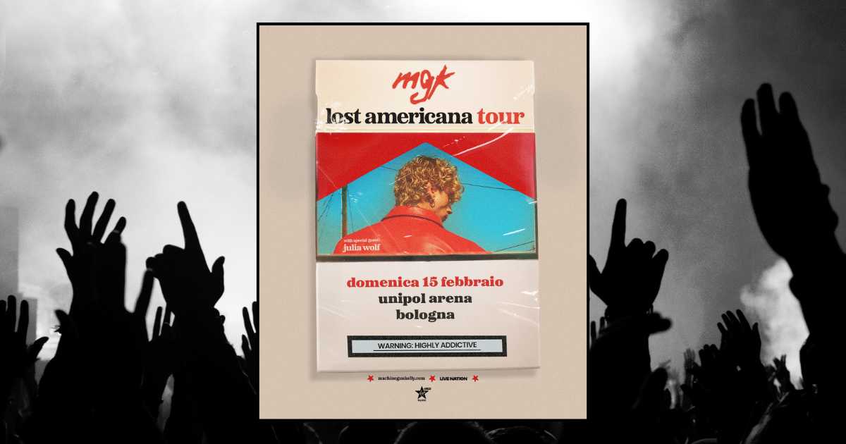 Biglietti concerto MGK a Bologna, 15 febbraio 2026 Unipol Arena