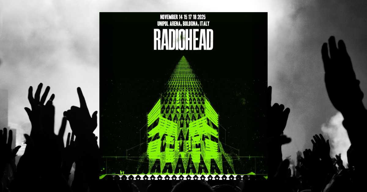 Scaletta concerto Radiohead a Bologna, Unipol Arena - novembre 2025